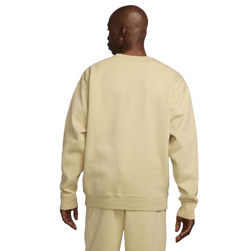 Sweatshirts Nike Solo Swoosh Fleece Crewneck 'Team Gold' (DX1361-783) | WSS