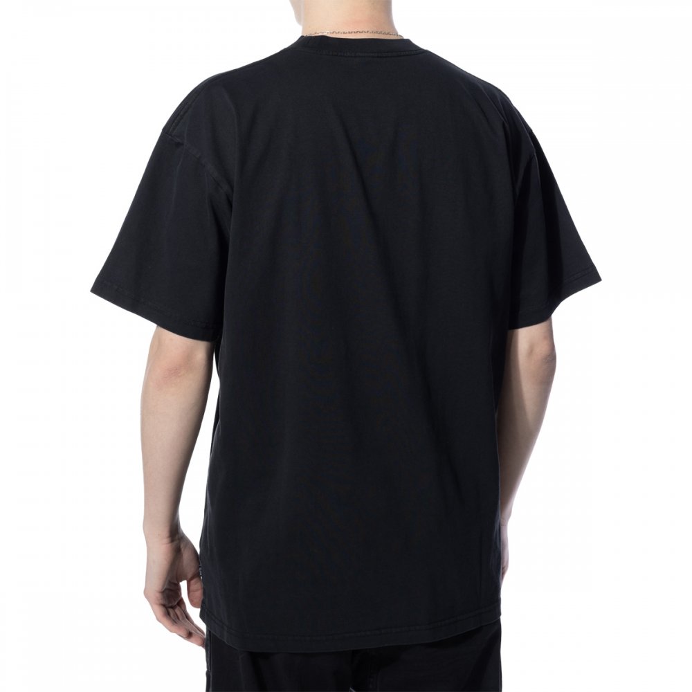 T-shirt Patta Basic Washed Pocket T-shirt 'Black' (WSH-PTS-003) | WSS