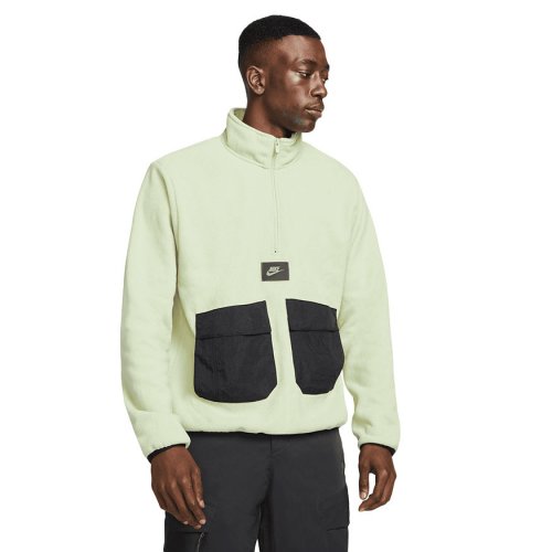Sweatshirts Nike Sportswear Half-Zip Polar Sweatshirt 'Lime' (DO2638 ...