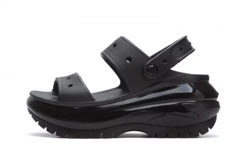 Obuwie Crocs Classic Mega Crush Sandal W 'Black' (207989-BLACK) | WSS