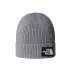 Czapki i opaski The North Face Logo Box Cuffed Beanie 'Medium Grey ...